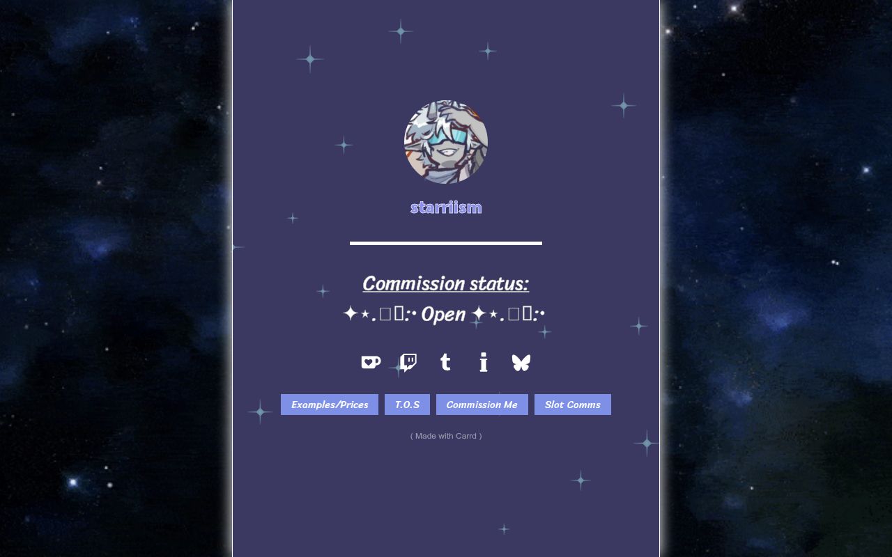 Star's Comm Info